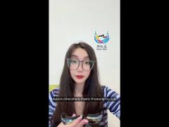 customized processing of men's and women's waterproof swimming goggles for adults.