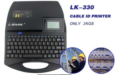 China Portable Industrial wire tag printer Black half – cutting For Electric Installation for sale