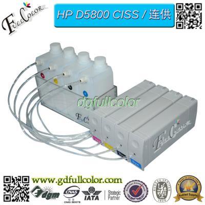 China DIY HP81 CISS  Compatible HP Designjet D5800 Printer BK C M Y Continuous Ink Supply System for sale
