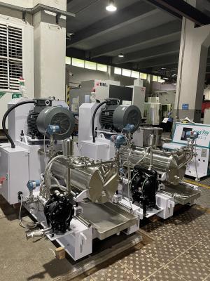 China Máquina central do moinho do grânulo da descarga da linha central para materiais Nano de LFP MLCC à venda