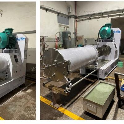 Cina Mulino orizzontale della perla di scarico eccellente di HZ250 75kW 250L per la fibra chimica del colorante in vendita
