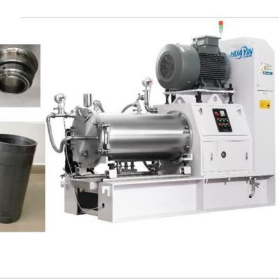 China Axis Discharge 55kw Sand Mill Machine For Alumina Electrode Material for sale