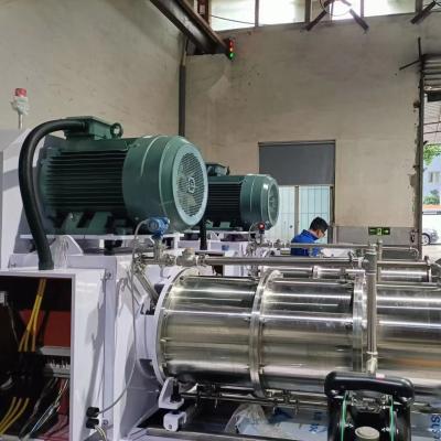 Cina Molio di sabbia orizzontale in acciaio inossidabile con camera volume 0,5-250L in vendita