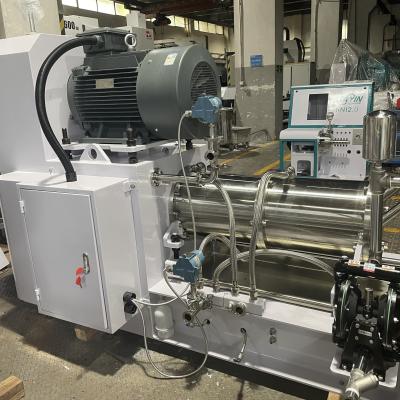 China Zelfgemaakte mechanische afdichting horizontale zandmolen voor nat slijpen / verspreiden in inkt / verf Te koop