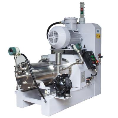 China 30L 50L Disk Type Bead Grinder Machine SS304 Stainless Steel Paint Coating Pesticide Ink for sale