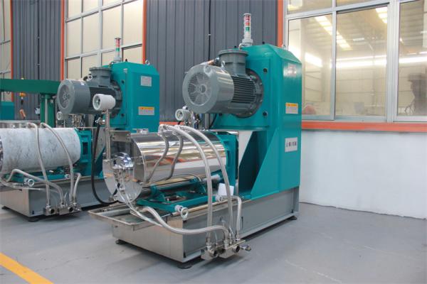 Quality Precision Grinding 100L High Flow Horizontal Sand Mill For Nano Scale Applications for sale