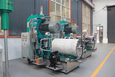 China 100L High Value Bead Mill Machine Horizontal Sand Mil Rod Pin And Disc Pin for sale