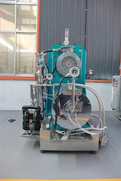 Quality Closed High Flow bead mill machine Horizontal 100L Precision Grinding for Nano Scale for sale