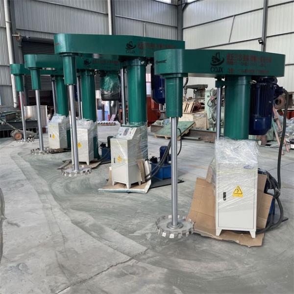 Quality Paints Inks Lifting High Speed Dispersion Mixer 160 - 500mm Impeller Diameter for sale