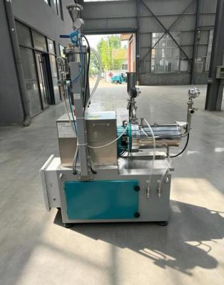 China 10L Capacity High-Flow Horizontal Sand Mill with Corrosion Resistant Stainless Steel Construction for sale