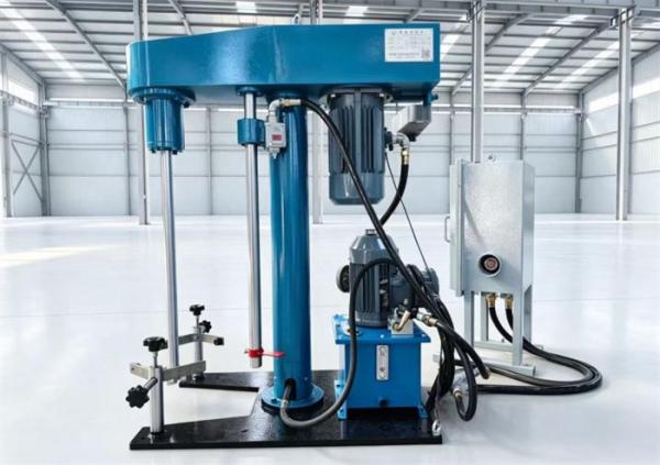 Quality 2.2KW Hydraulic Lifting Clamp Bucket High Speed Disperser for Lab and Small Batch Production for sale