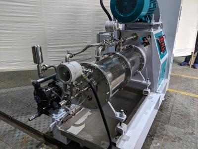 Cina Mulino orizzontale bagnato Ultrafine della perla della macchina per la frantumazione del mulino AP50 37kW in vendita