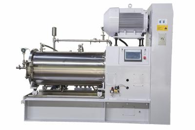 중국 가는 코팅 회화 잉크 생산 라인을 위한 PLC 터치스크린 구슬 선반 기계 판매용