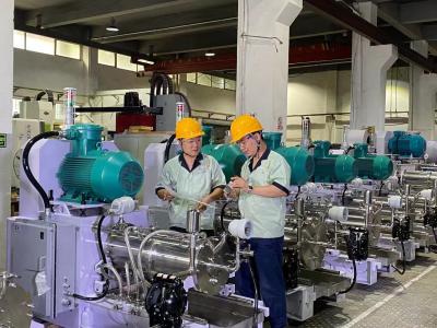 중국 인쇄 잉크 처리를 만드는 종이에 있는 100L 물 슬러리 수평한 구슬 선반 판매용