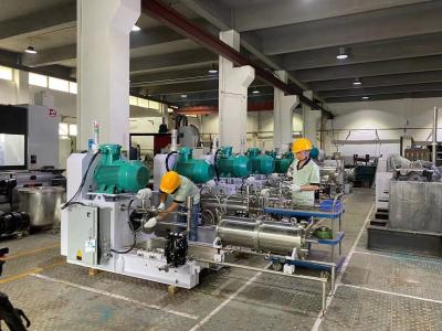 China Proceso de pulido nano horizontal de Pin Type Ex Saving For MLCC de la máquina del molino de la gota en venta