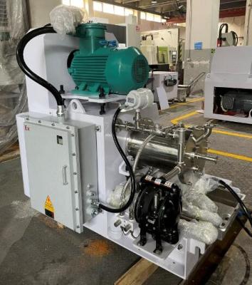 Cina mulino stridente orizzontale della macchina 11kW del mulino della sabbia di acciaio inossidabile 10L 304 in vendita