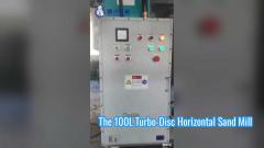 100L Horizontal Turbine Disc Sand Mill