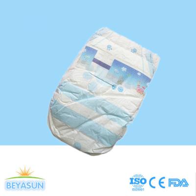 China Cheapest baby diaper with disposable for sale