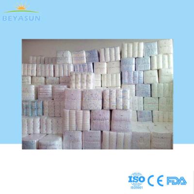 China B grade stocklot diapers for baby with clear bags packing, Jiahua brand, Yacool brand, Migon baby brand for sale
