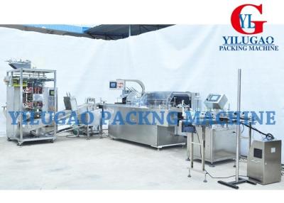 Cina Catena di imballaggio automatica dello zucchero/sale del granello macchina di forma/riempimento/saldatura del sacchetto in vendita