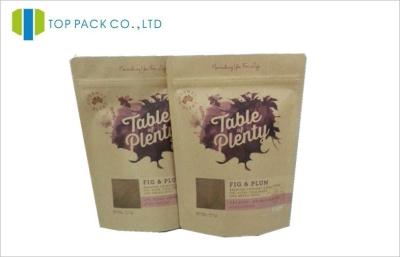 Cina Riciclabile stia sui sacchetti della carta kraft, rotocalcografia d'imballaggio della carta kraft in vendita