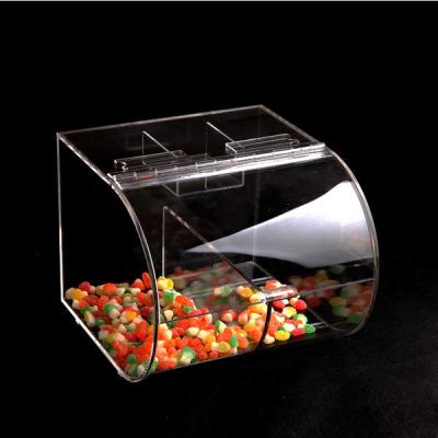 Cina Chiaro contenitore personale del commestibile/scatole acriliche di Candy per il regalo in vendita