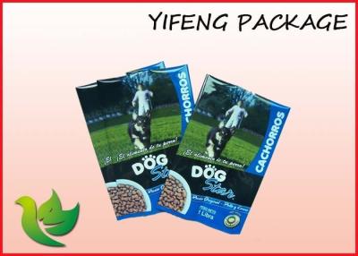 China Bolso de soldadura en caliente laminado flexible del alimento para animales/bolso del acondicionamiento de los alimentos de perro en venta