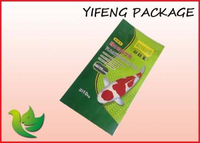 Cina Borsa laterale laminata dell'alimento per animali domestici del rinforzo/borsa del mangime per pesci/borsa dell'esca di pesca in vendita