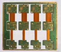 China Multilayer Rigid Flex PCB 6 Layer ENIG Surface Finish FR4 + Polyimide Material for sale