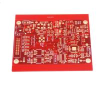 China Custom Made Multilayer PCB Board Electronic PCB Assembly Red Color for sale