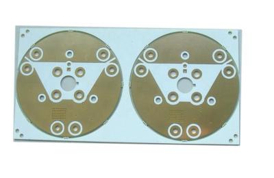 China Metal Core Printed Circuit Board 1 Layer PCB White Soldermask Black Silkprint HASL Lead Free for sale