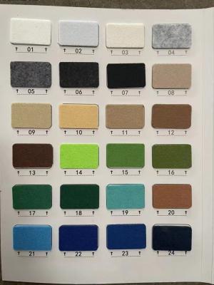 China 150 gram kleurrijke 1 mm-4 mm polyester naald geperst niet-geweven stof felt voor bekleding Te koop