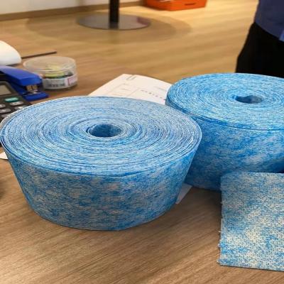 Cina Materiale di filtraggio protettivo Tessuti non tessuti a fusione con disegno tinto in vendita