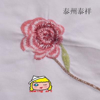 Cina Ricamo morbido fusibile per abbigliamento larghezza di fusione 100-152 cm poliestere/cotone in vendita