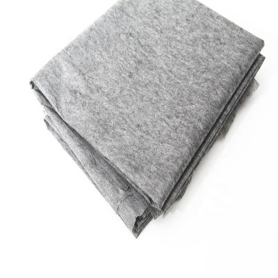 China 150cm Width GAOXIN Micro Dot Nonwoven Fusible Interlining PA/PES Coating Included for sale