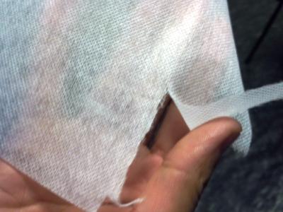 Cina Ricamo facile da strappare Interlining non tessuto per abbigliamento Fusing poliestere / cotone in vendita