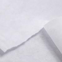 China 20-80GSM 100% Polyester Double Dot Nonwoven Fusing Interlining Fabric for sale