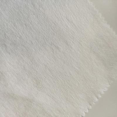 China Hot Water Soluble Satin Fabric Non Woven Interlining For 100-152cm Width for sale