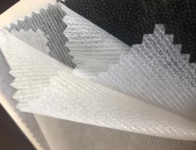 Cina Interlinings Interlinings Thermobond Nonwoven Stitch Dot Interlining per il rivestimento di capi di abbigliamento in vendita