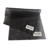China 20-80GSM 100% Polyester Double Dot Nonwoven Fusing Interlining Fabric for sale