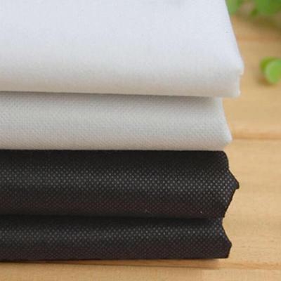 China Non Woven Satin Interlining For Wrap Knit Within White Black Gray for sale