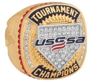 Cina Anello di campionato su ordinazione dello stato USSSA di baseball in vendita
