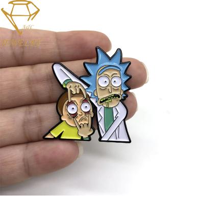 Cina Smalti duro 9cm che il PVC ha personalizzato Pin Badges in vendita