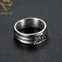 China Silver Scottish Rite Masonic Signet Ring for sale