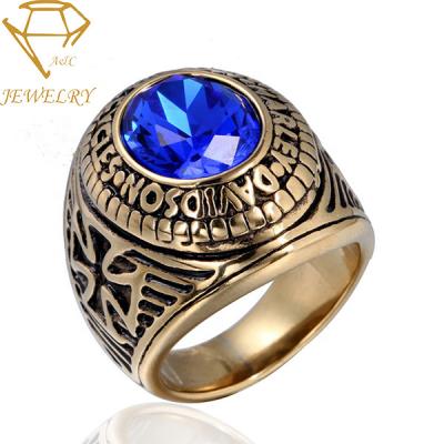 China Graduation High School Customized Class Rings for sale