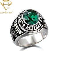 China University 316L Customized Class Rings for sale