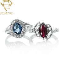 China Embossed 14K Womens Class Rings for sale