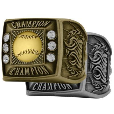 China Kundenspezifische Jugend-Baseball-Turnier-Ringe für elegante Kinder als Preise zu verkaufen