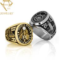 China Custom Male Class Rings for sale