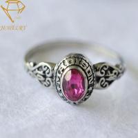 China Diamond High School Womens Class Rings for sale
